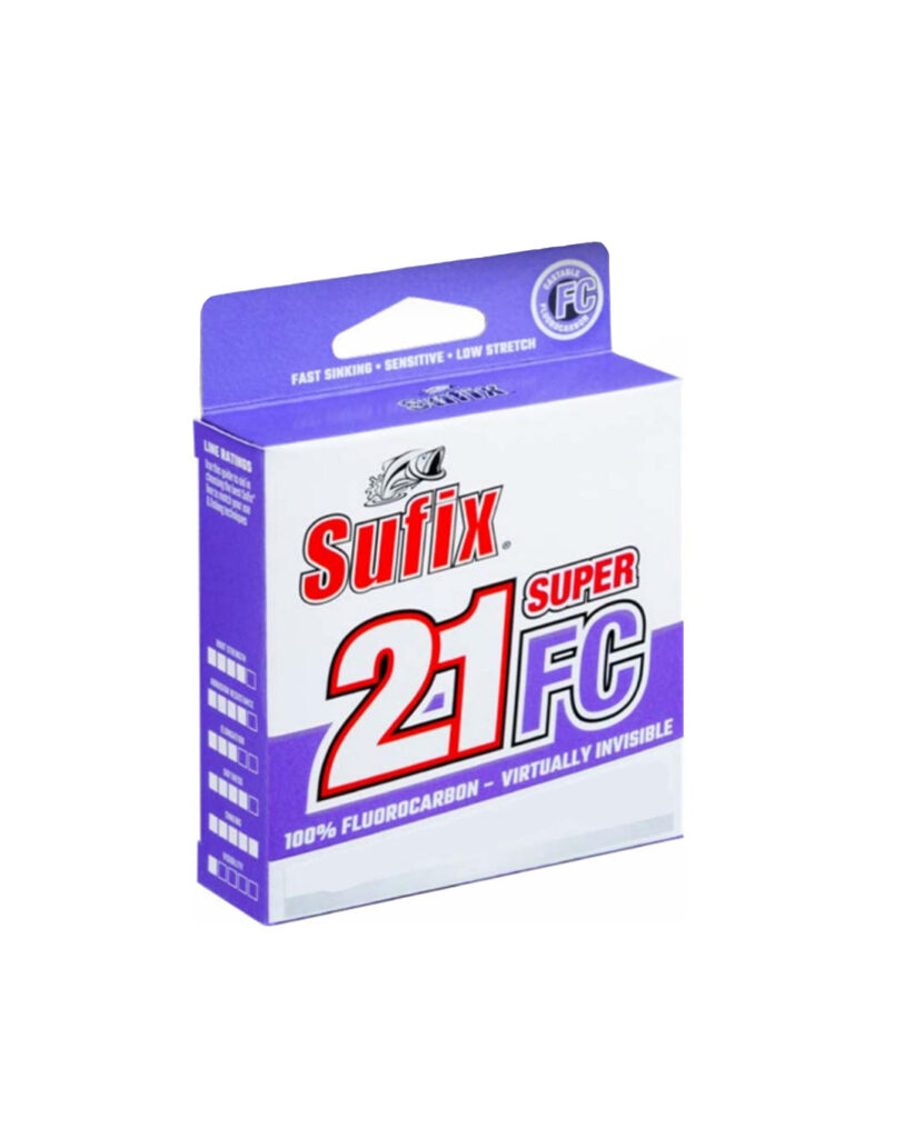 Fluorocarbono Sufix Super 21 fc 50m – Pesca Mortal Conce